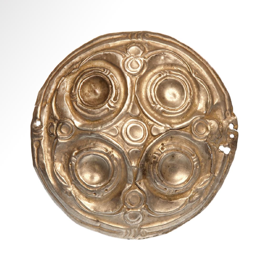 Roman Silver Military Breastplate decoartion, Phalera,