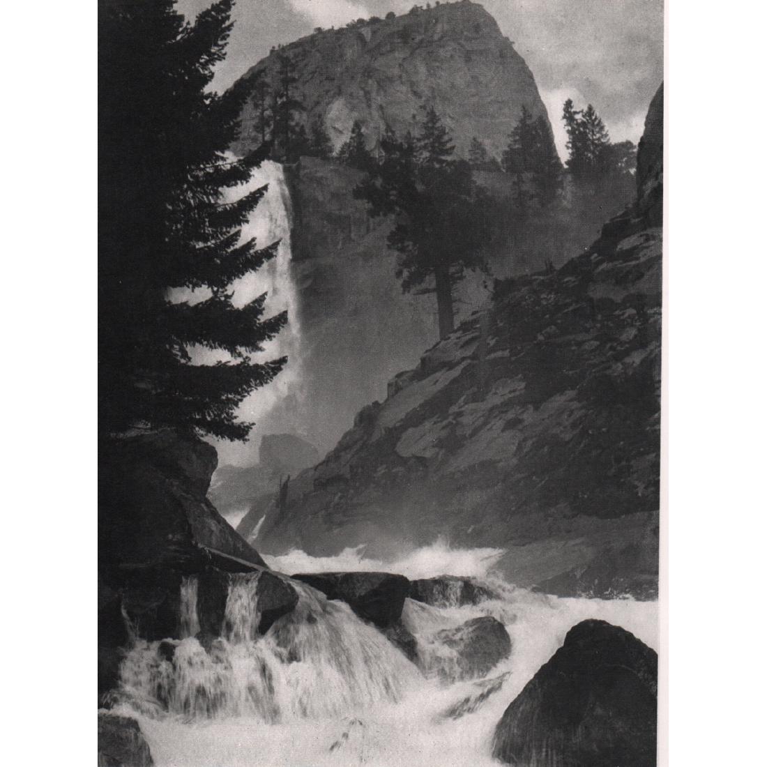 ANSEL ADAMS - Vernal Falls, Yosemite Nat'l Park