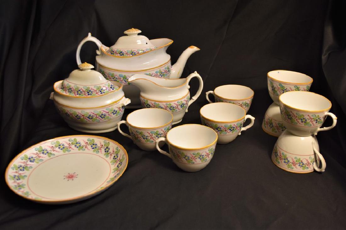 New Hall Porcelain Georgian Tea Set - Jul 31, 2018 | Jasper52 in NY