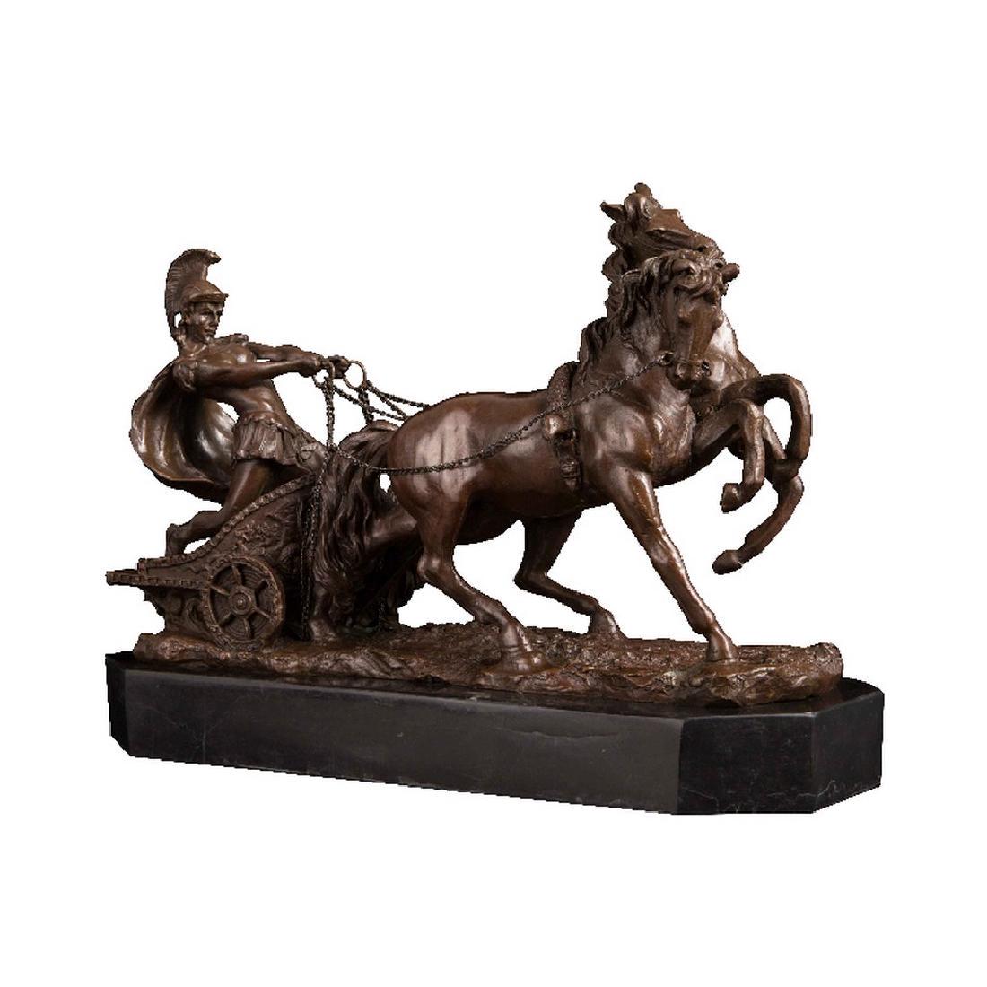 BRONZE MAN FIGURE STATUE