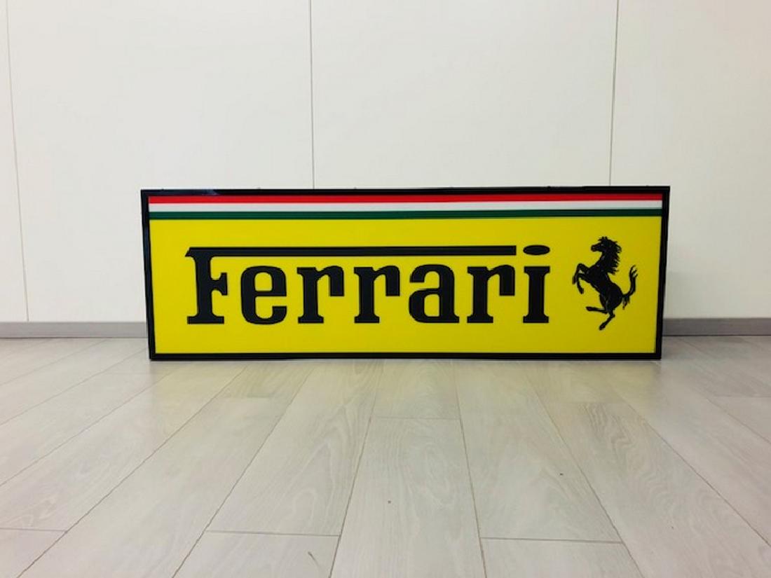 Ferrari Restored Sign