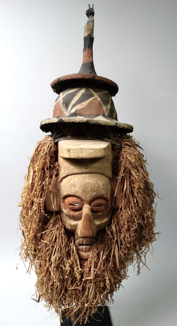 Old Ceremonial Yaka Mask