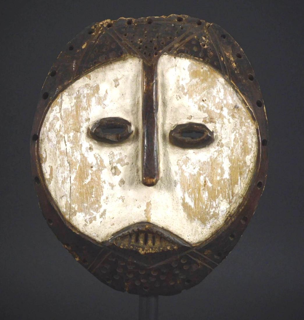 Big African Tribal Lega Mask From The Bwami Society Drc