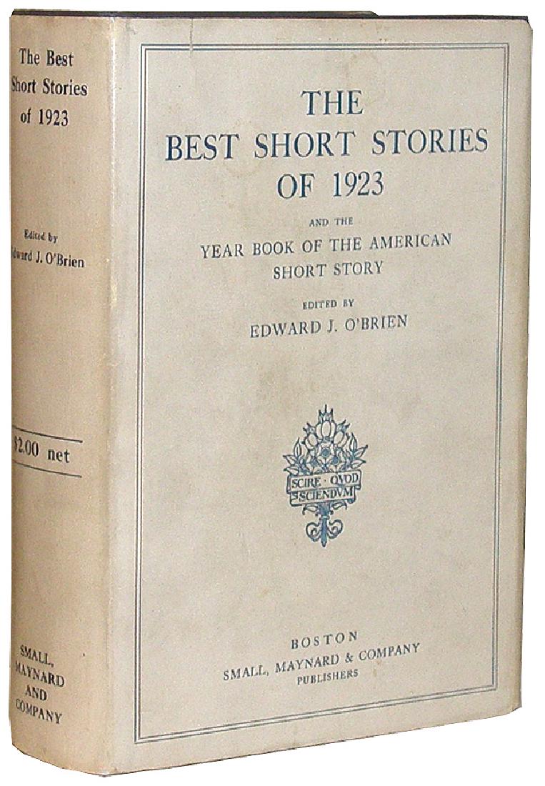 The Best Short Stories of 1923, and the Year Book of