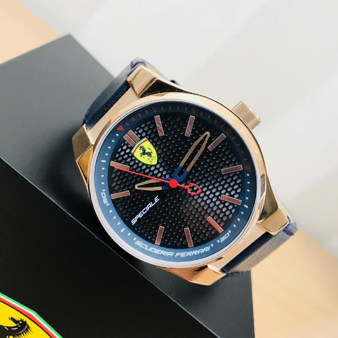 Scuderia Ferrari SPECIALE Men’s Rose Gold Plated Watch