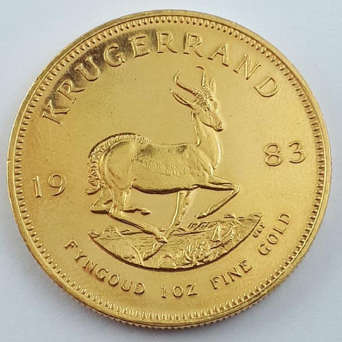 South Africa - Krugerrand 1983 - 1 oz - Gold