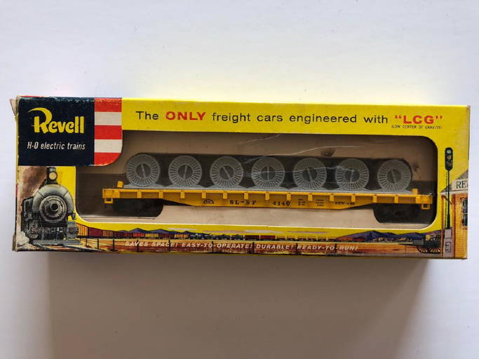 Revell Ho Cable Reel Car St. Louis & San Francisco In