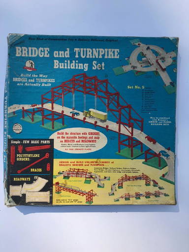 Vintage Kenner Bridge And Turnpike Building Set
