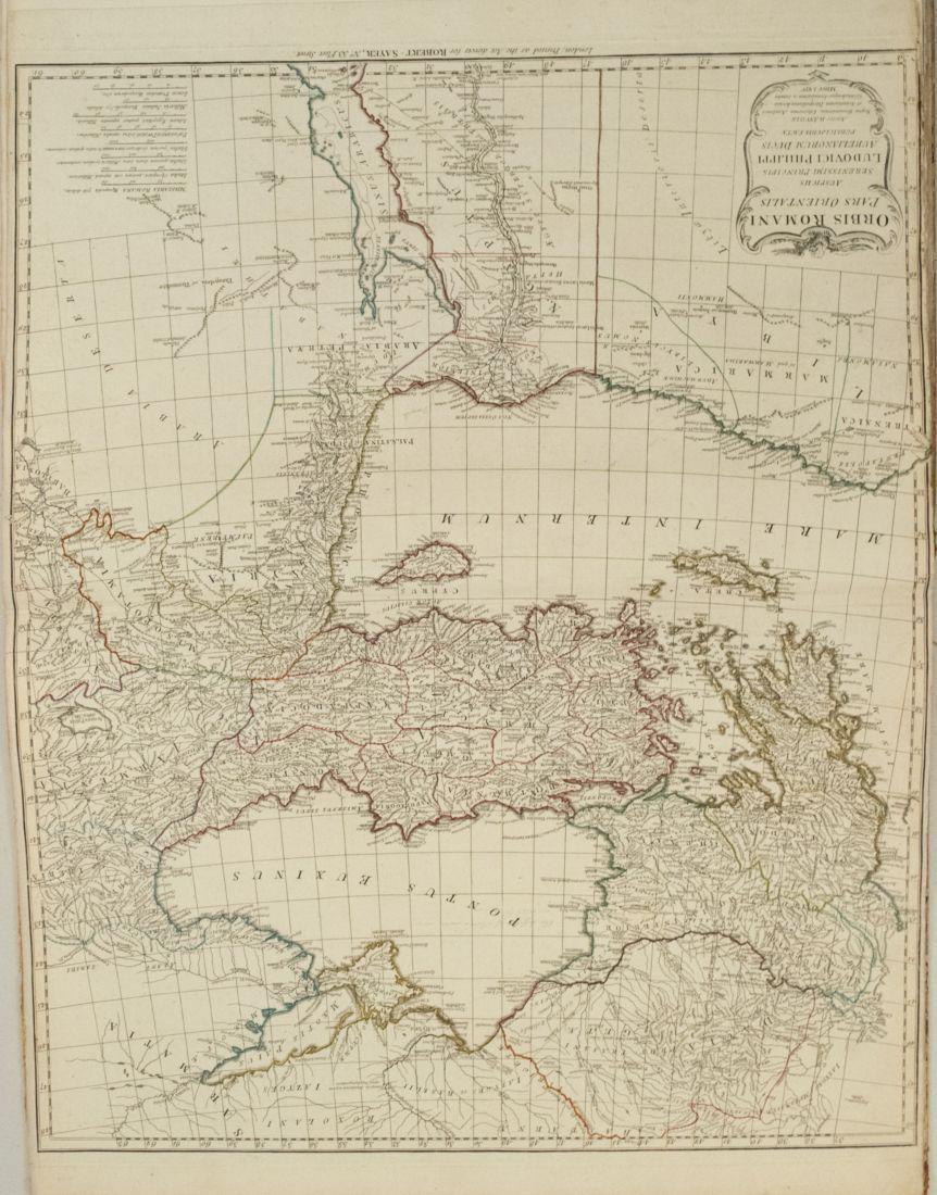 1764 d'Anville Map of Eastern Roman Empire from Black