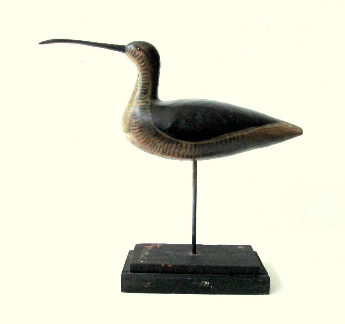 Vintage Curlew Carving