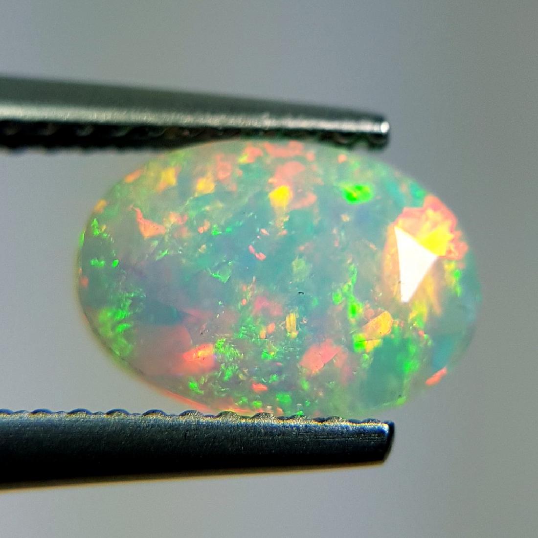 Awesome Fire Oval Cut Natural Opal - 1.20 ct