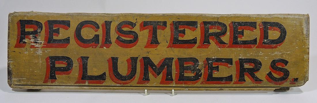 Plumber Shop Sign