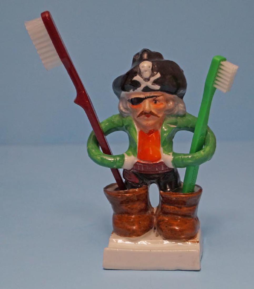 Pirate Toothpaste Toothbrush Holder