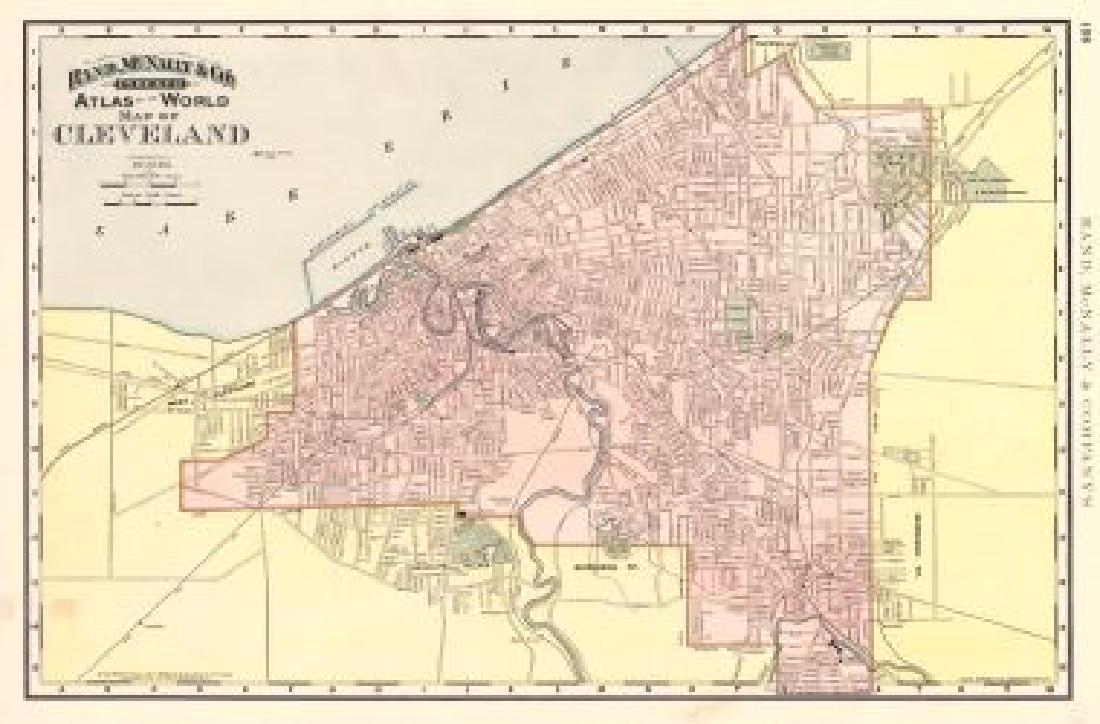 Indexed Atlas of the World Map of Cleveland