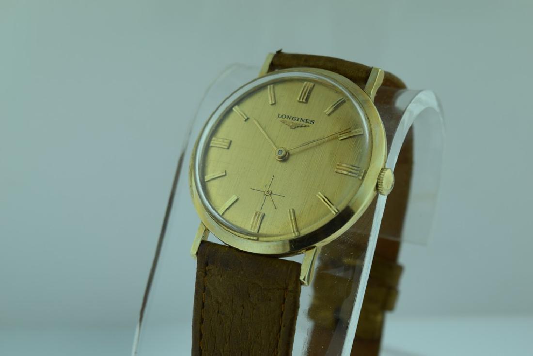 Vintage Longines Linen Dial Watch, 1960s