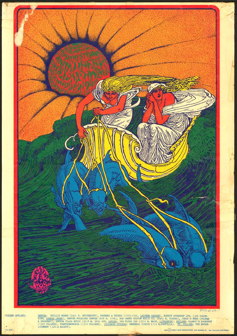 FD-D14 Canned Heat Denver Poster