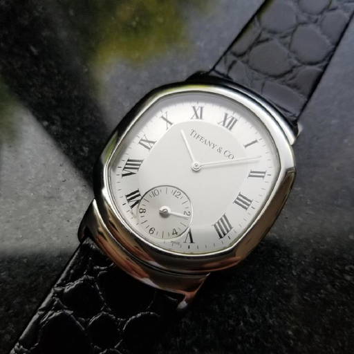 Tiffany & Co. Men's Dual Time M161 Stainless Steel