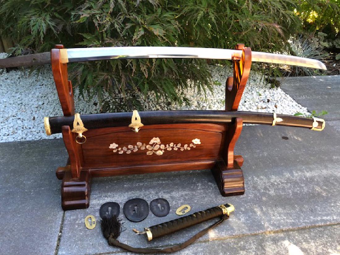 Original japanese navy sword made by the famous gotou