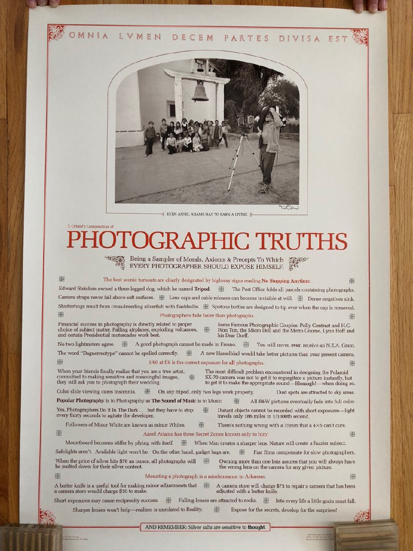 PHOTOGRAPHIC TRUTHS POSTER - MUST HAVE