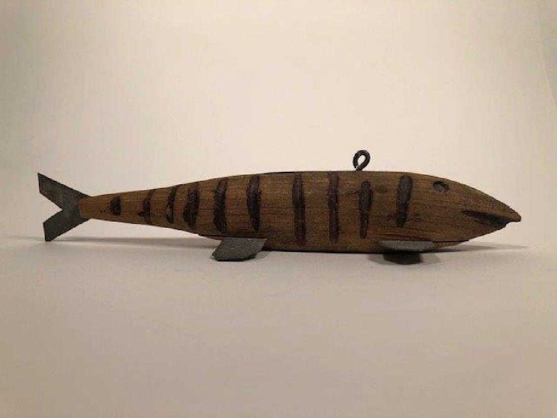Ice Fishing Decoy (Natural Finish)
