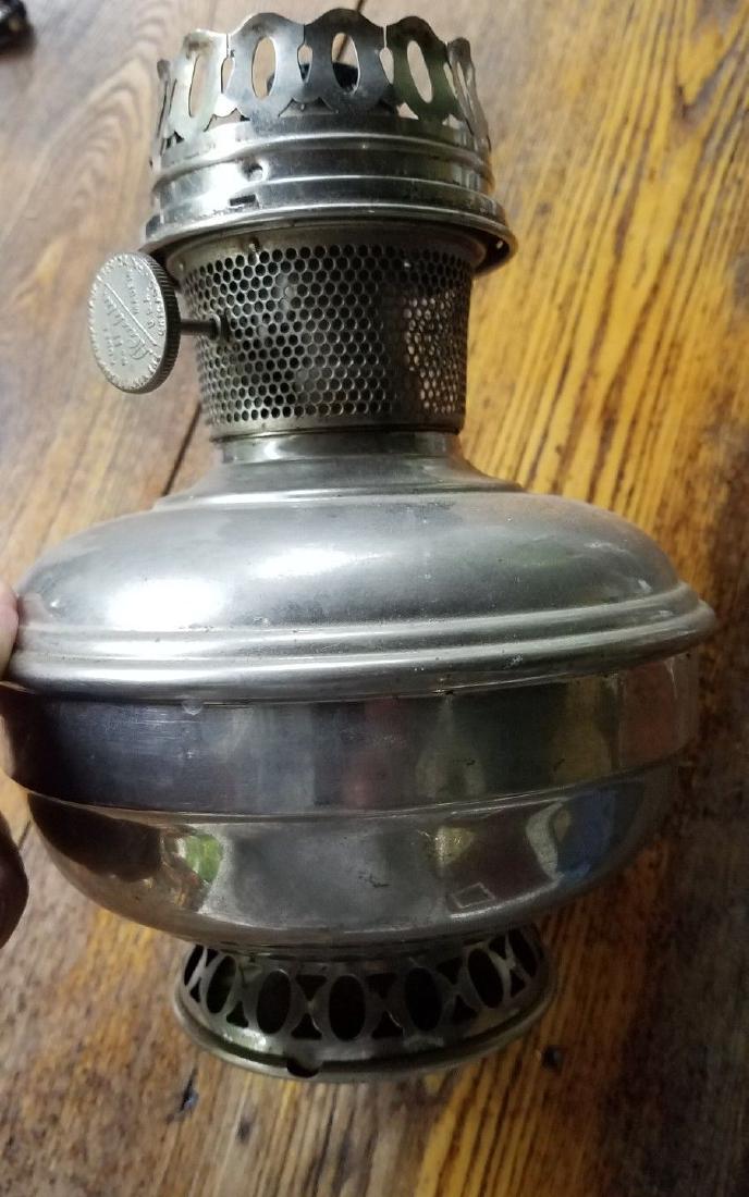 ALADDIN MODEL 11 NICKLE HANGING TRAIN CABOOSE LAMP