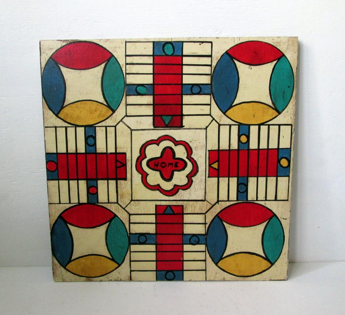 Colorful Parcheesi Gameboard