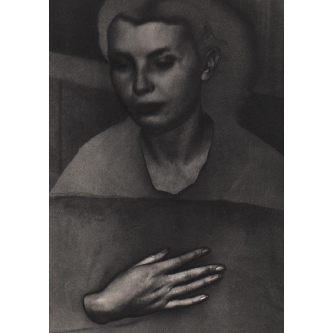 MAN RAY - Marie Gill-Einstein, solarization