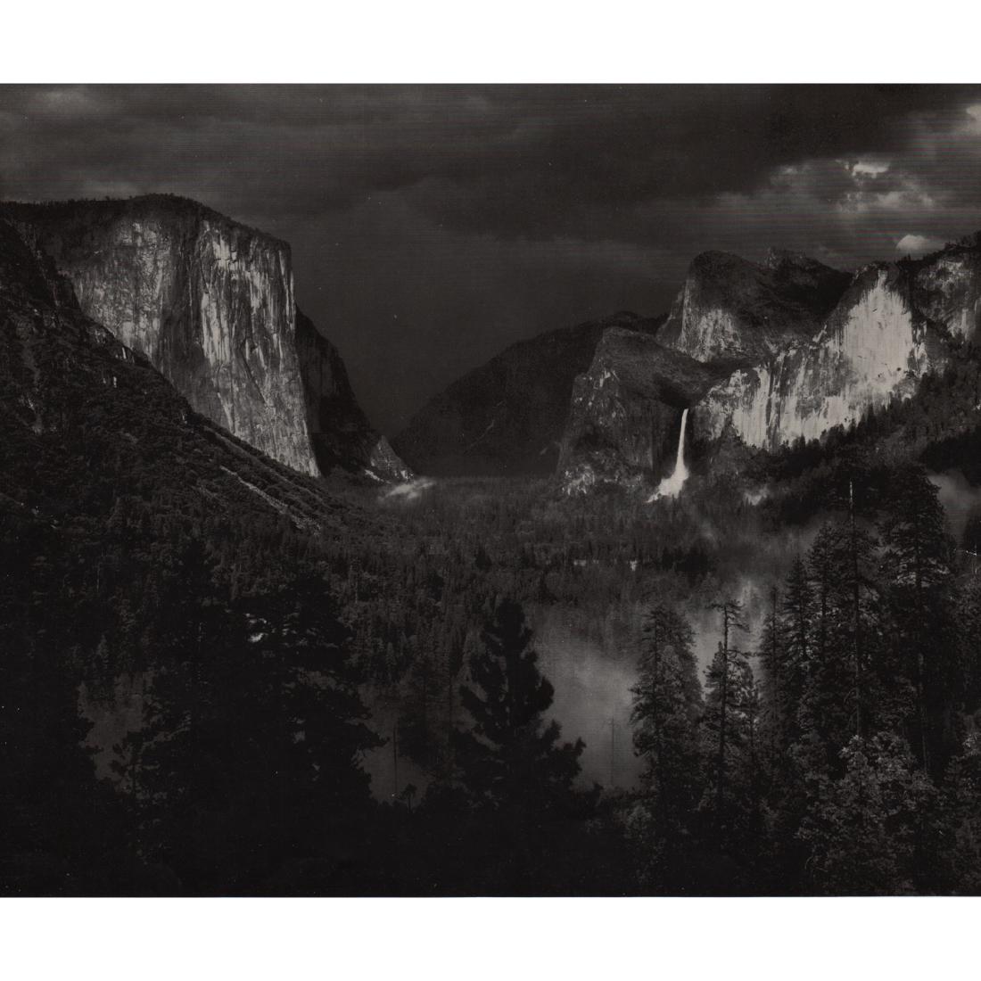 ANSEL ADAMS - Yosemite Valley, Thunderstorm