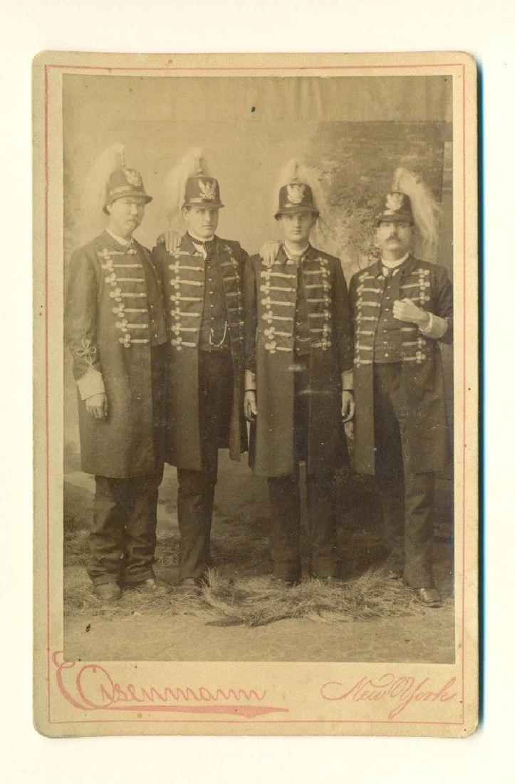ca. 1880 SHIELD s BROTHERS TEXAS GIANTS CIRCUS SIDESHOW