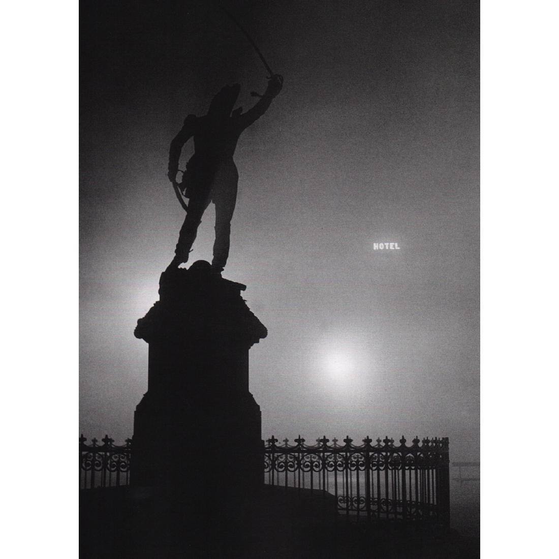 BRASSAI - Statue of Marshal Ney in the Fog, 1932