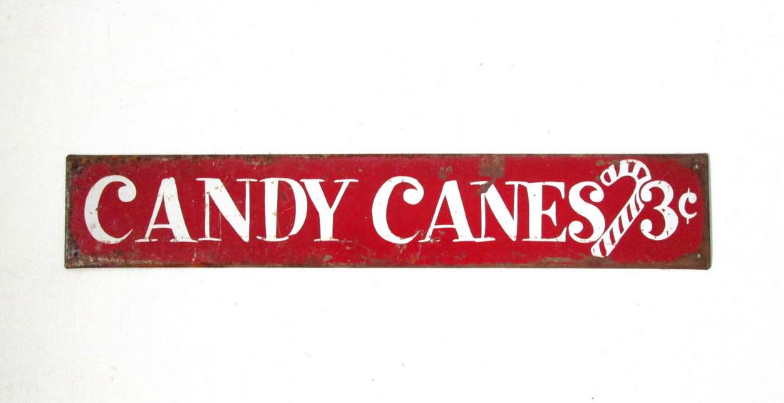 Early Candy Canes Sign