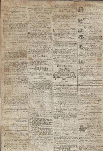 1800 Boston Federalist Newspaper Great Ads
