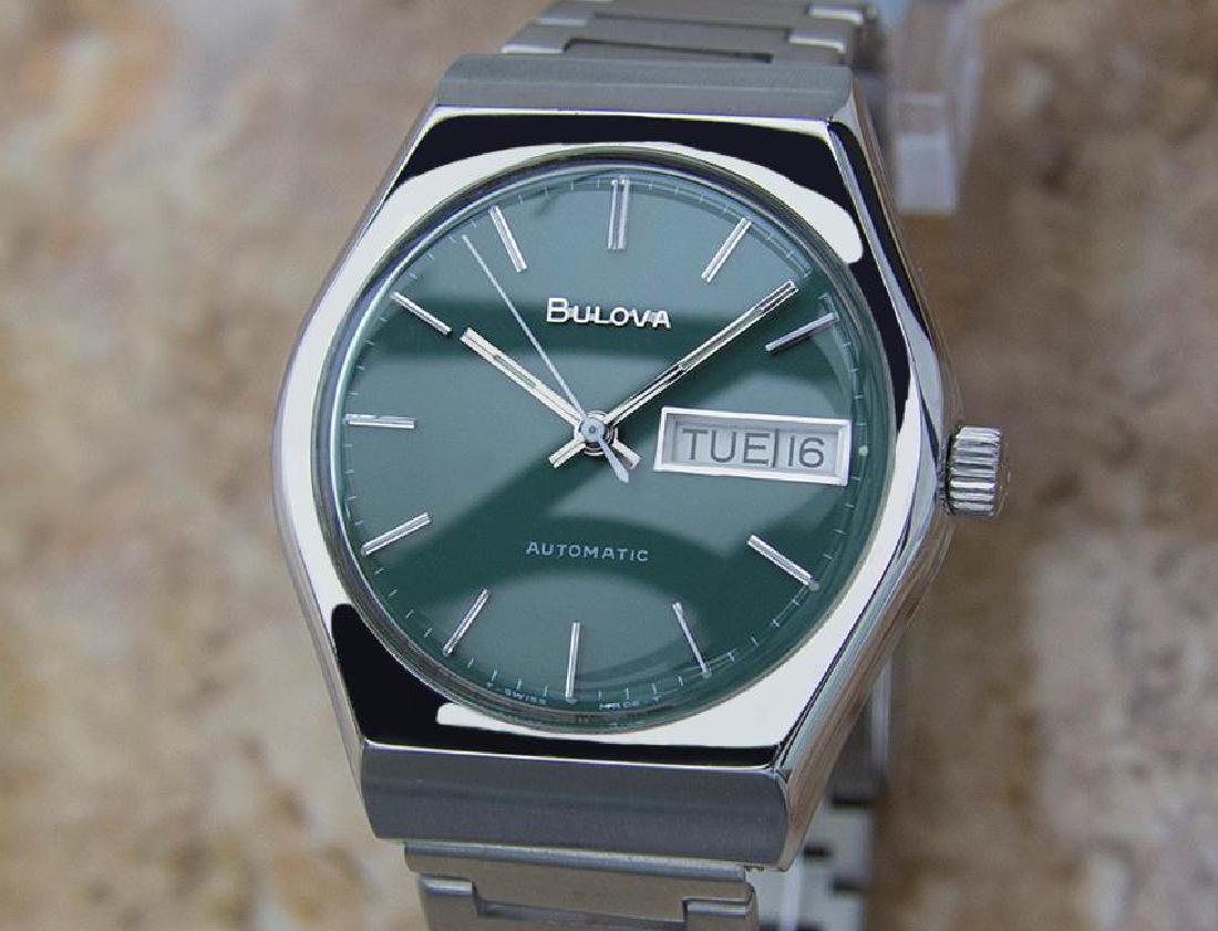 Bulova N7 Swiss Made Vintage 1970s Mens 35mm Automatic