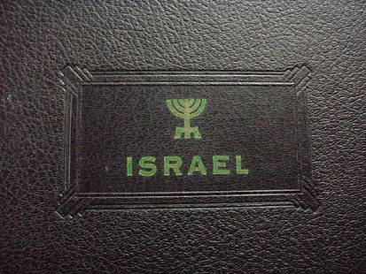 Stamp Album Of Israel