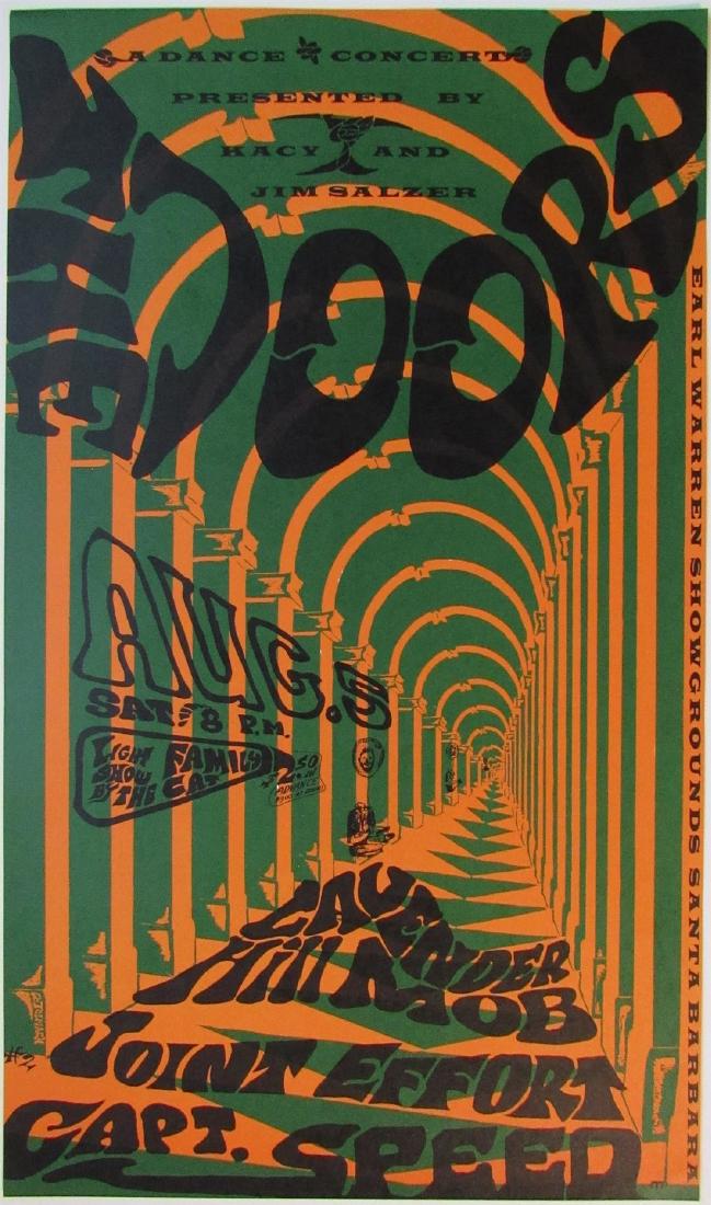 The Doors / Captain Speed Jim Salzer Poster