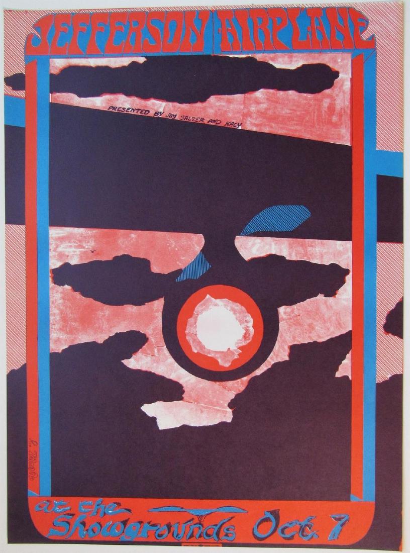 Jefferson Airplane - JIM SALZER POSTER