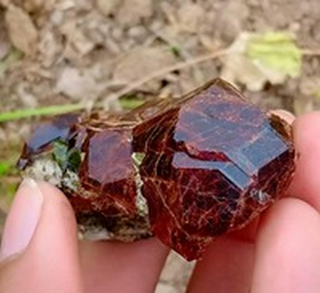 96 Gram A Rare Gorgeous Andradite Garnet Specimen