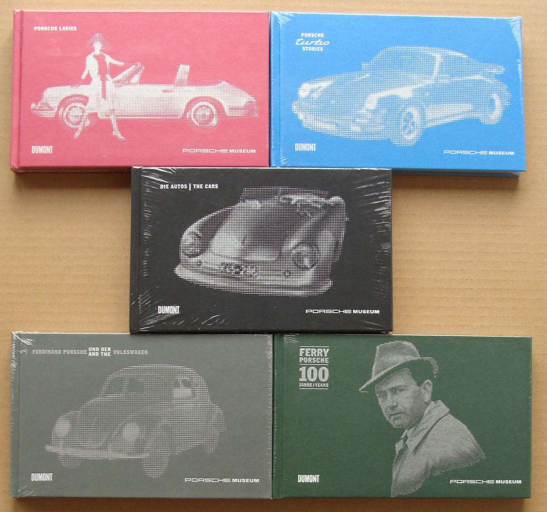 Set of 5 Books from the Porsche Museum
