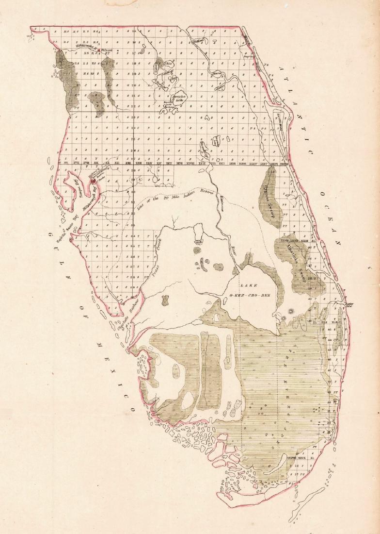 Untitled. [Grid Map of Southern Florida]