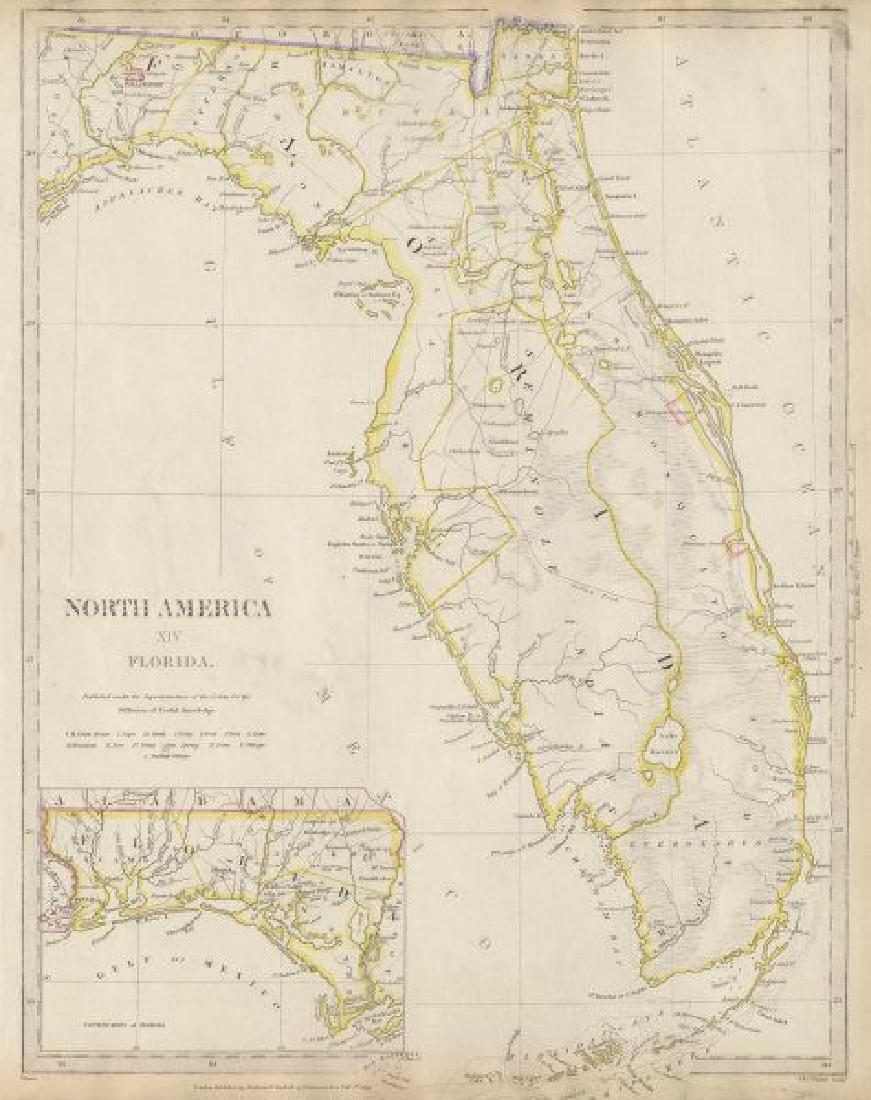 FLORIDA. Seminole Indian reservation & villages.