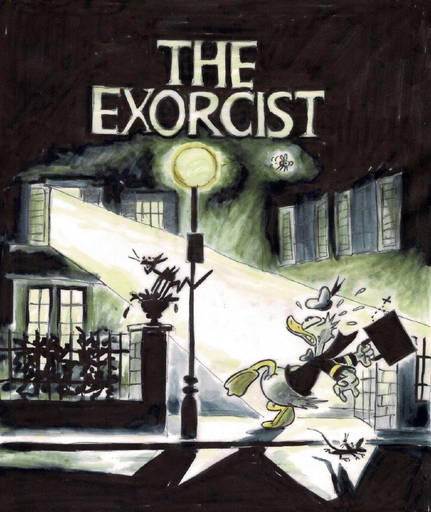 The Exorcist Original Drawing