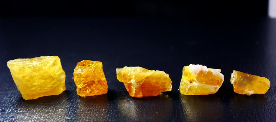 Natural & Unheated~yellow Beryl Heliodor Rough Lot