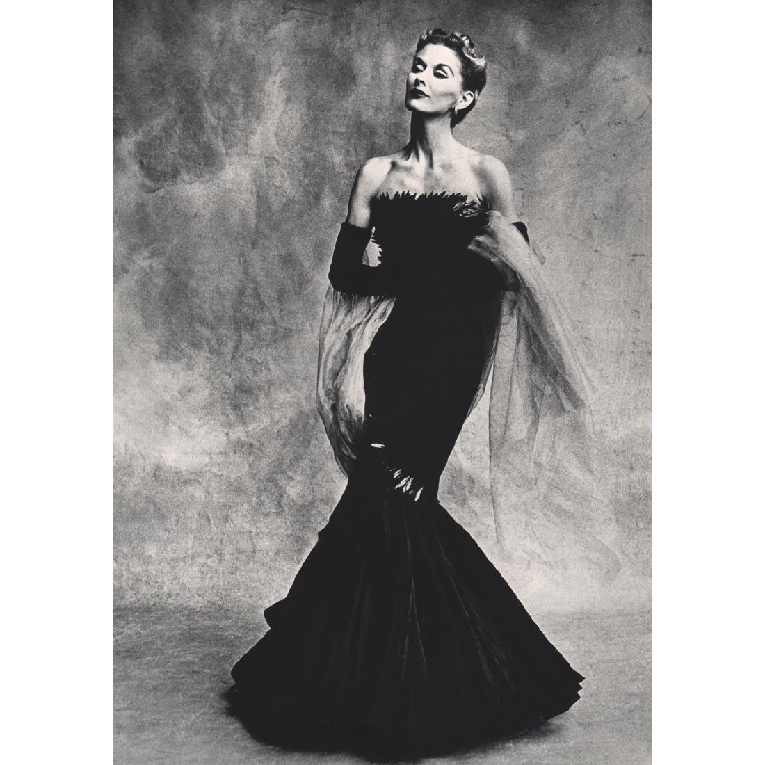 IRVING PENN - Mermaid Dress by Marcel Rochas