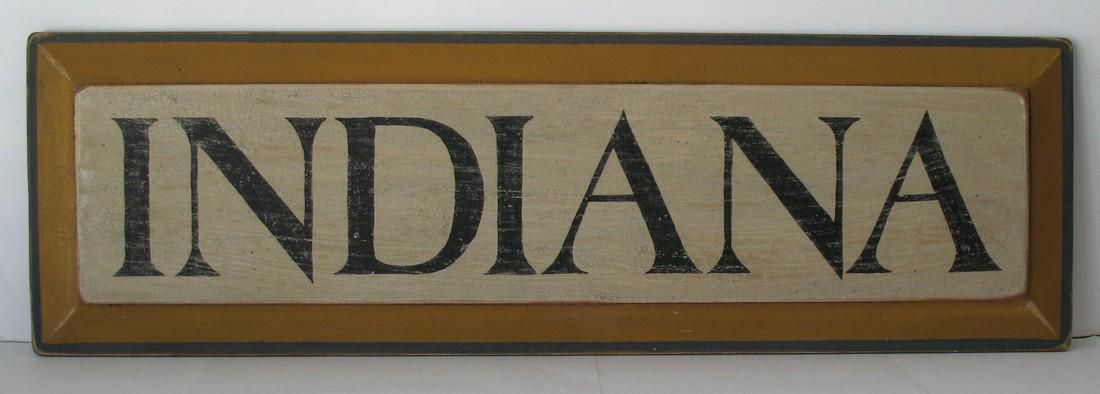 Indiana Sign