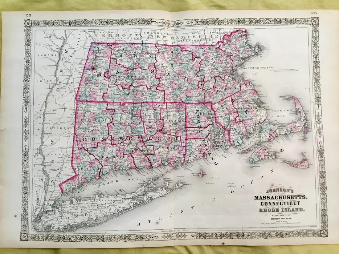 Massachusetts,Connecticut, and Rhode Island