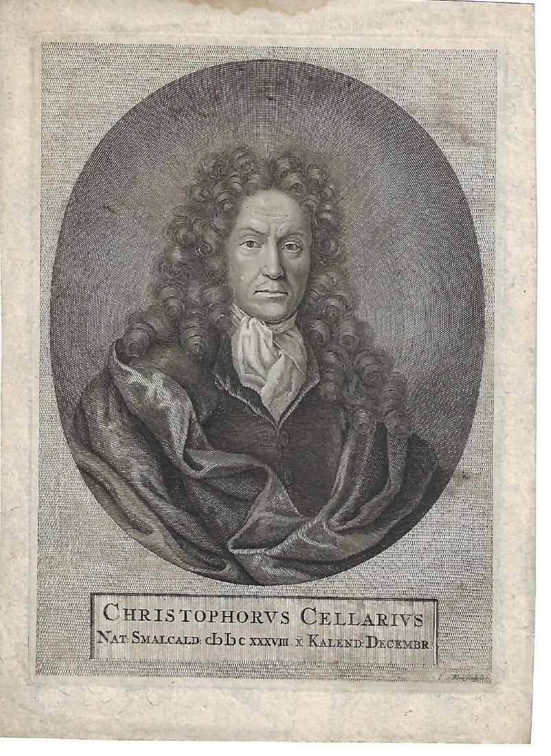 18th C Engraving Christoph Cellarius - Mar 26, 2019 | Jasper52 in NY