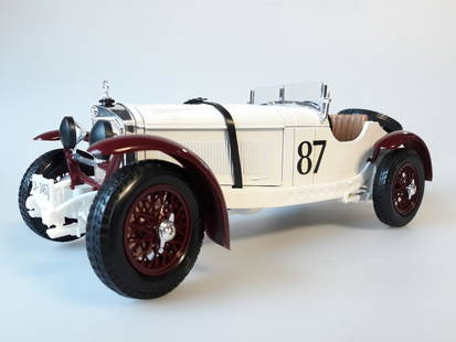 A Fine And Detailed 1:5 Scale Model Of 1930 Mercedes Benz Sskl By Sapor ...