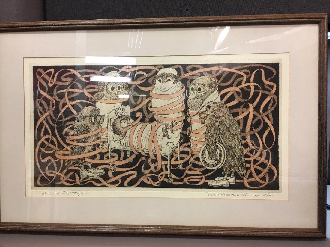 Limited Edition Signed Print Curt Frankenstein