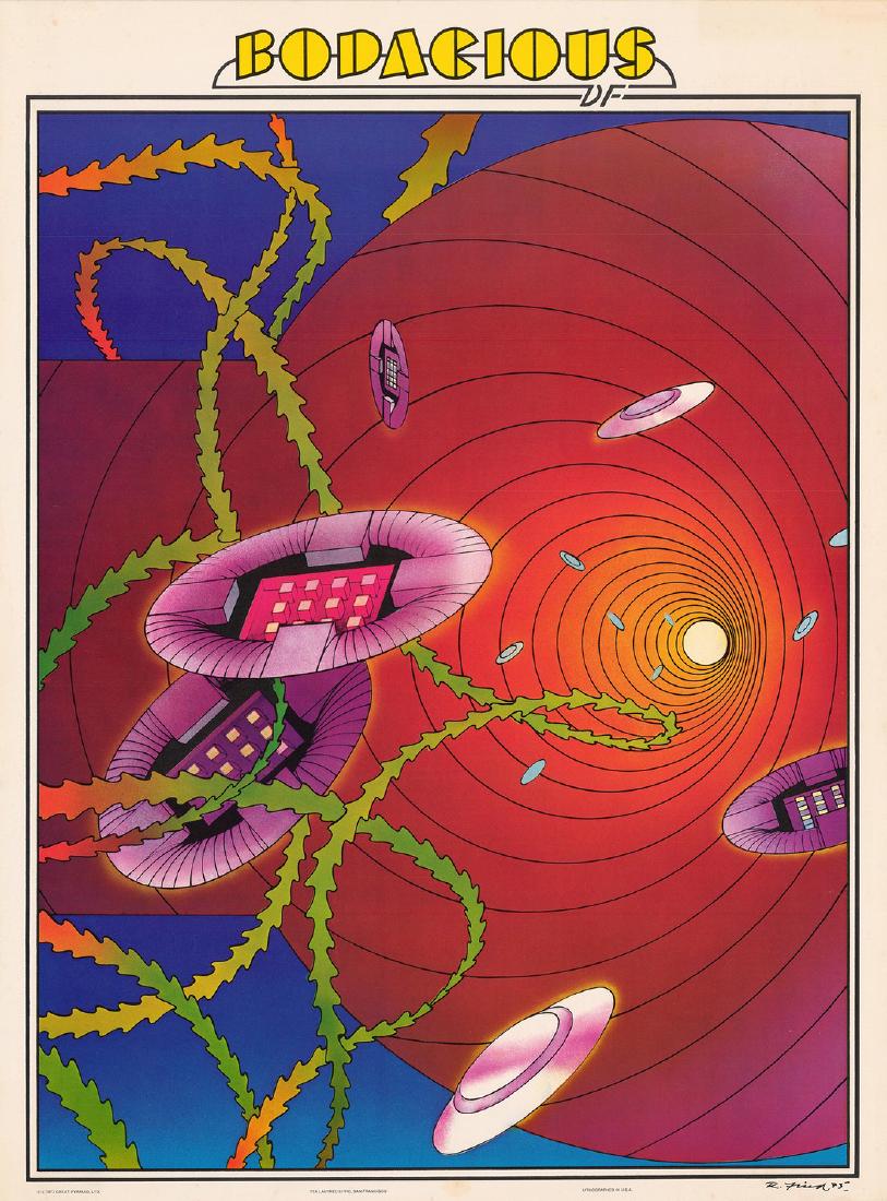 1973 Bodacious DF Poster by Bob Fried