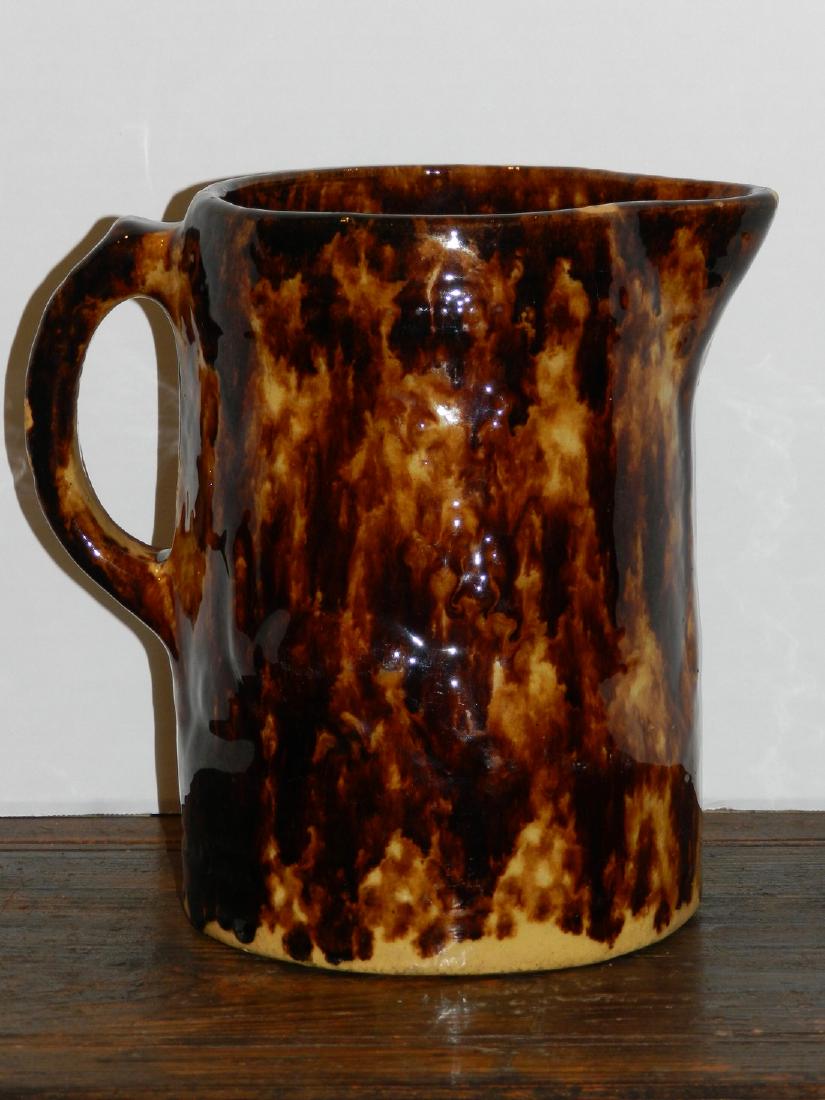 Rockingham Pottery Pitcher